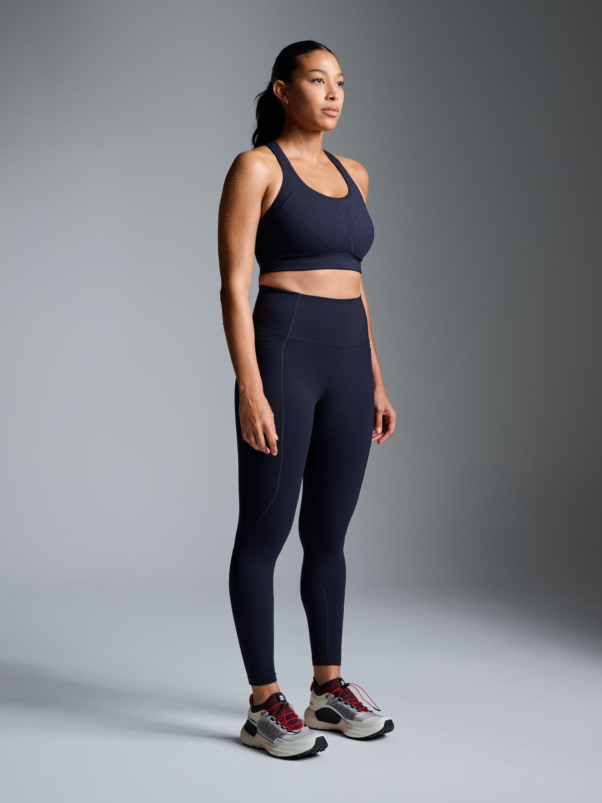 FATAL ATTRACTION 7/8 Super High Rise Legging Deep Navy